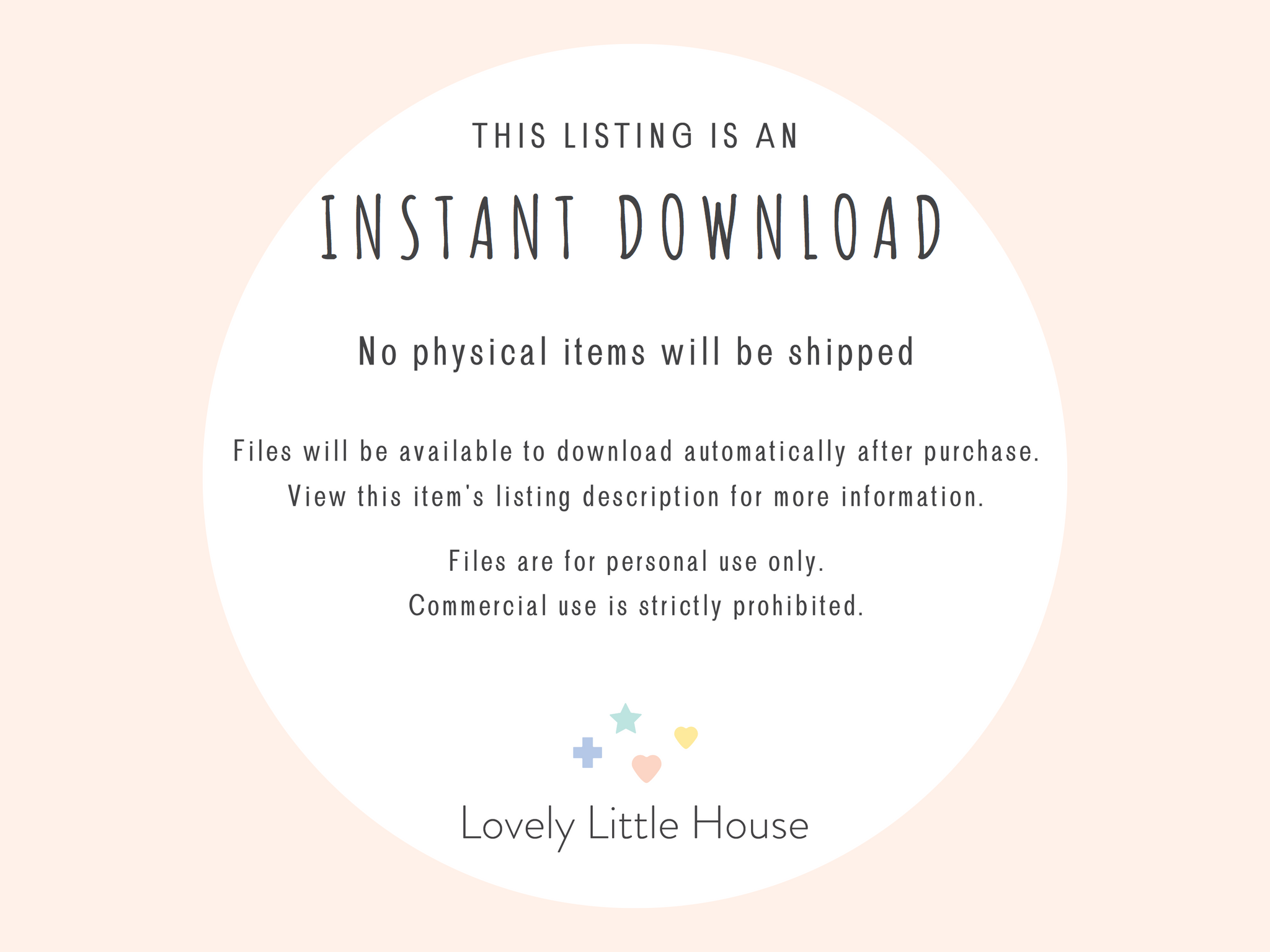 ISO List Template - Blue – Lovely Little House